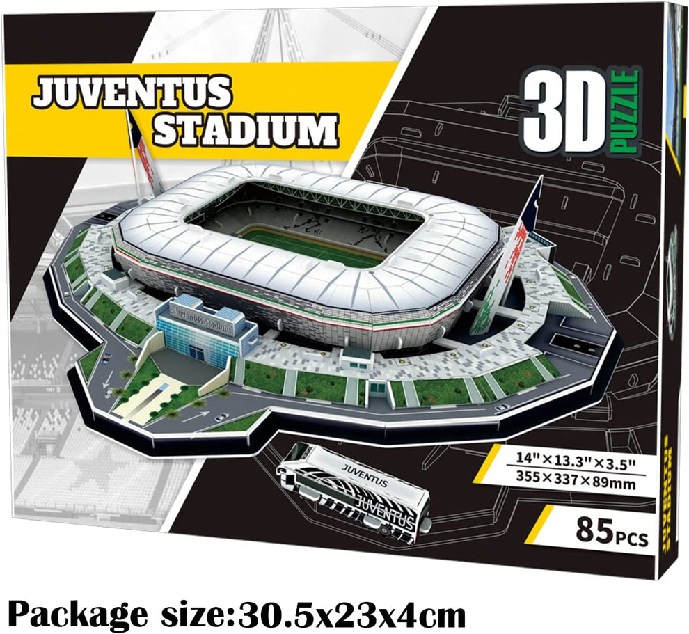 3D Football Stadium Puzzle Toy DIY Building Model Kits Construction Se ...